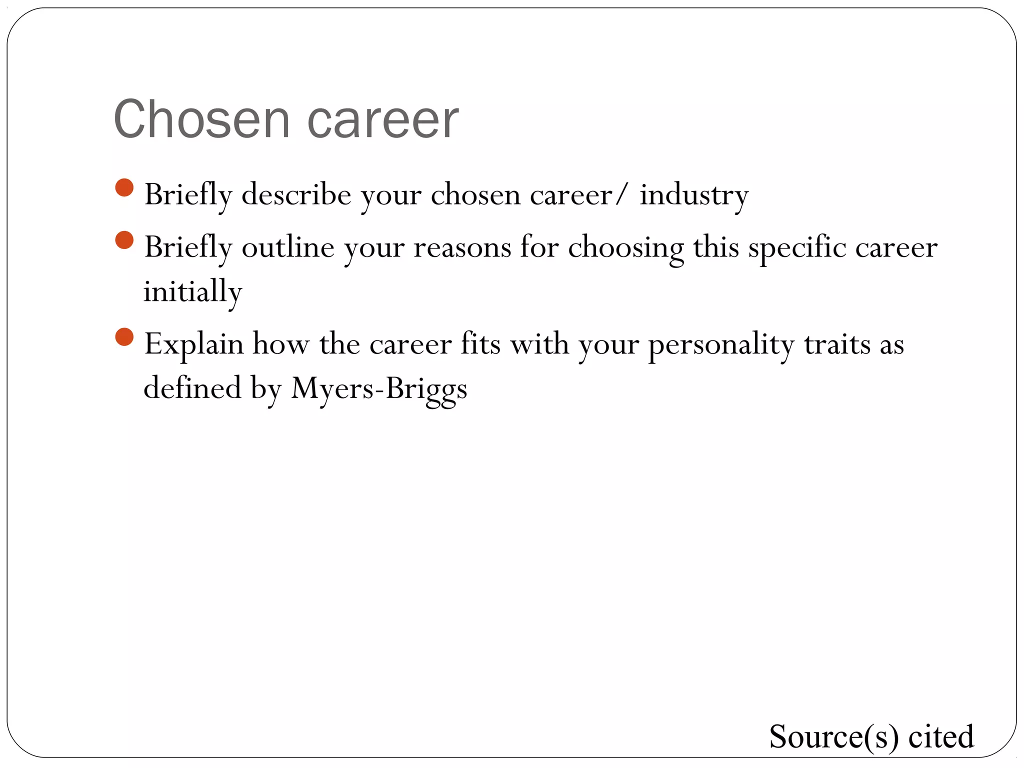 Career Research Project Presentation | PPT