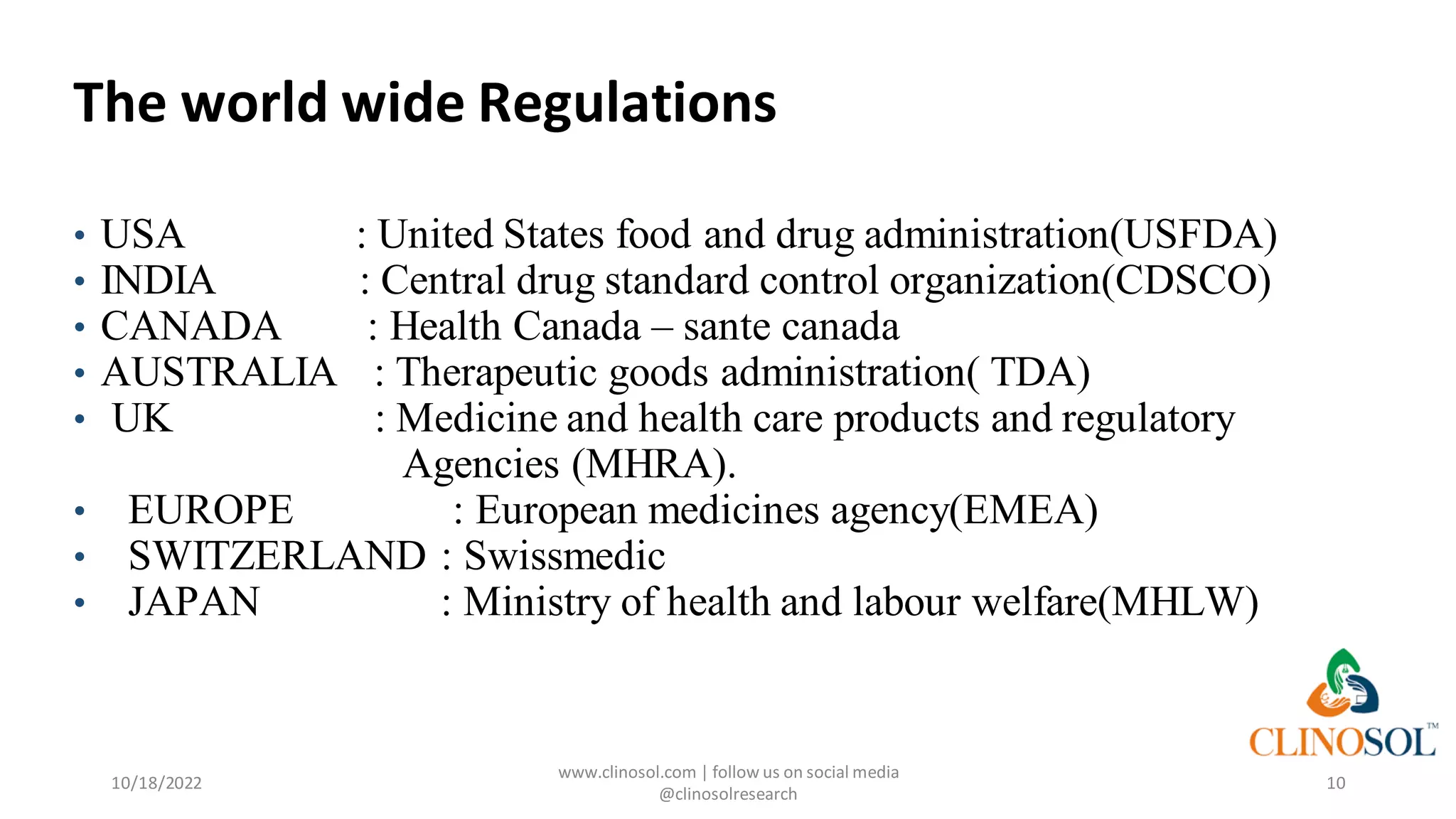 Introduction to Clinical Research Regulations | PDF