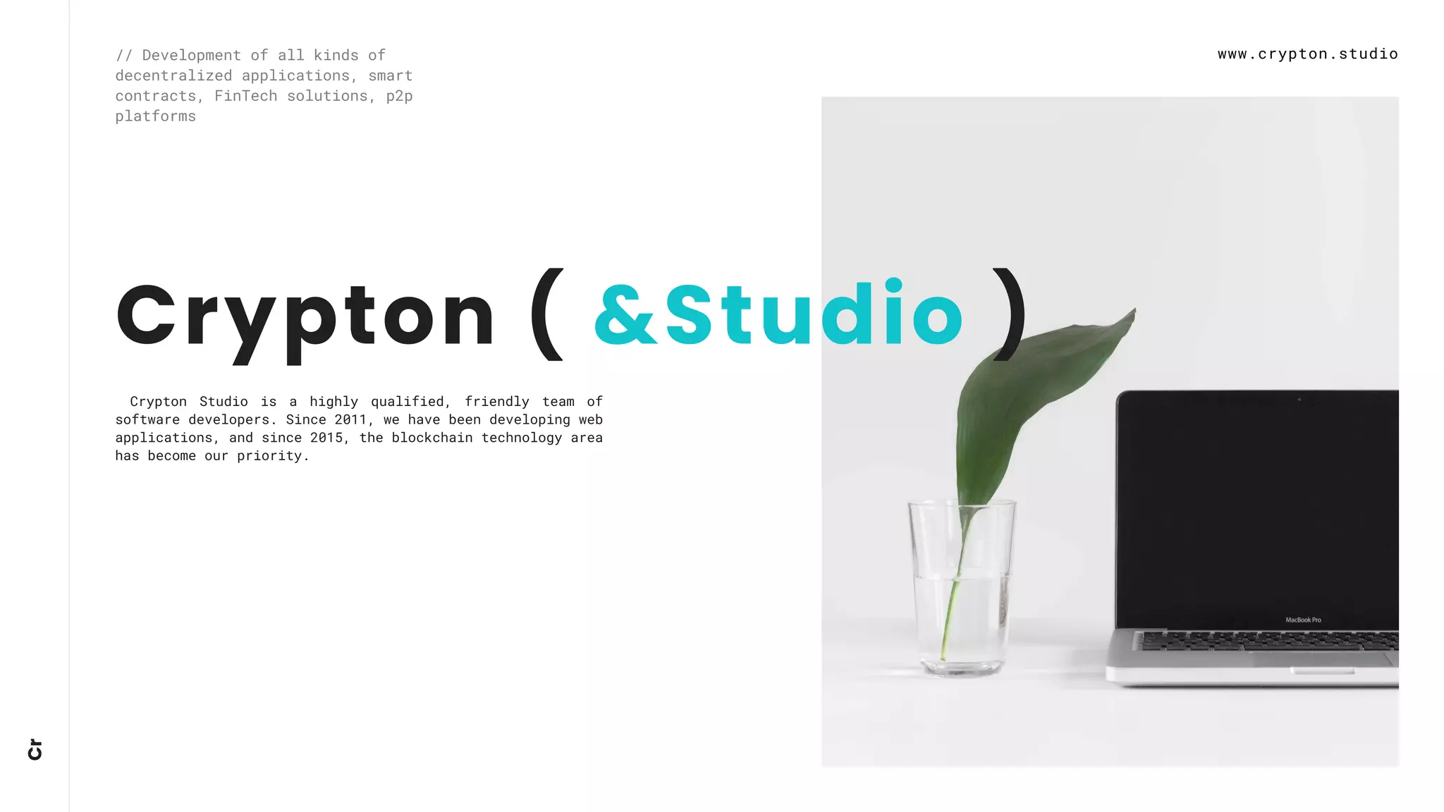 Presentation of Crypton Studio | PPT