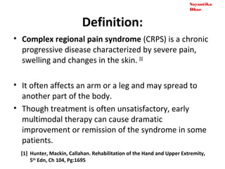 Reflex Sympathetic Dystrophy Rsd