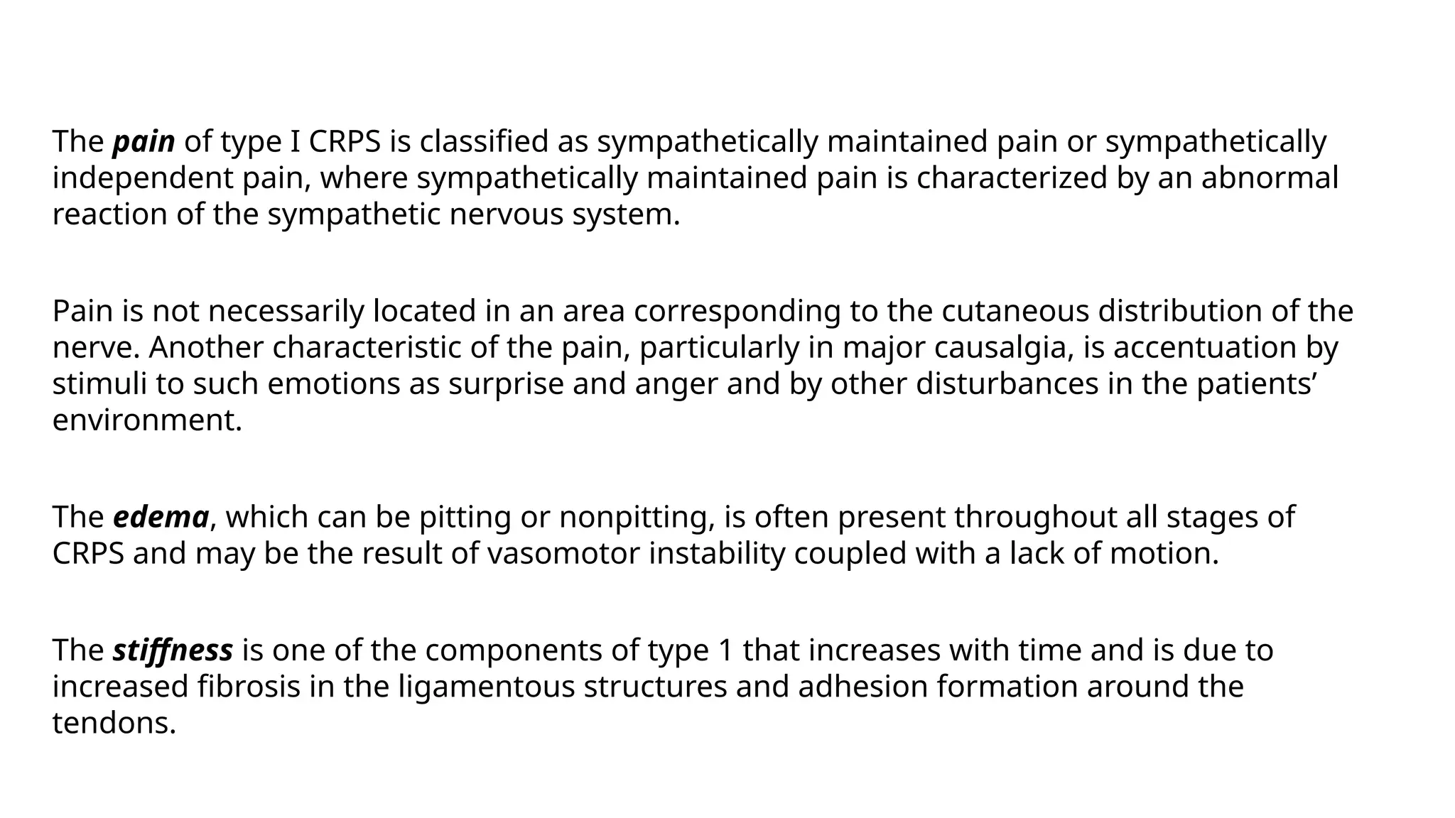Complex regional pain syndrome (CRPS) by Dr Samarth | PPTX