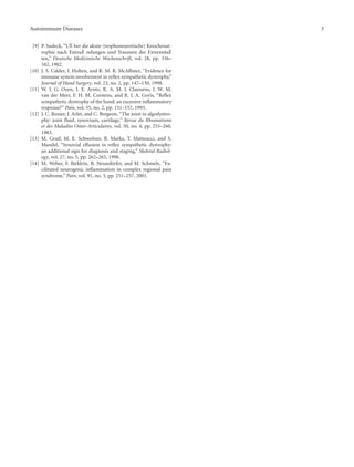 Still’s Disease and Recurrent Complex Regional Pain Syndrome Type-I ...