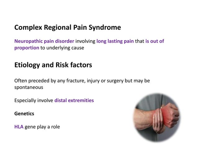 CRPS ( Complex regional pain syndrome ) | PPT