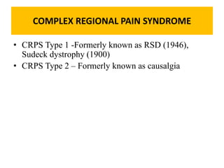 CRPS | PPTX