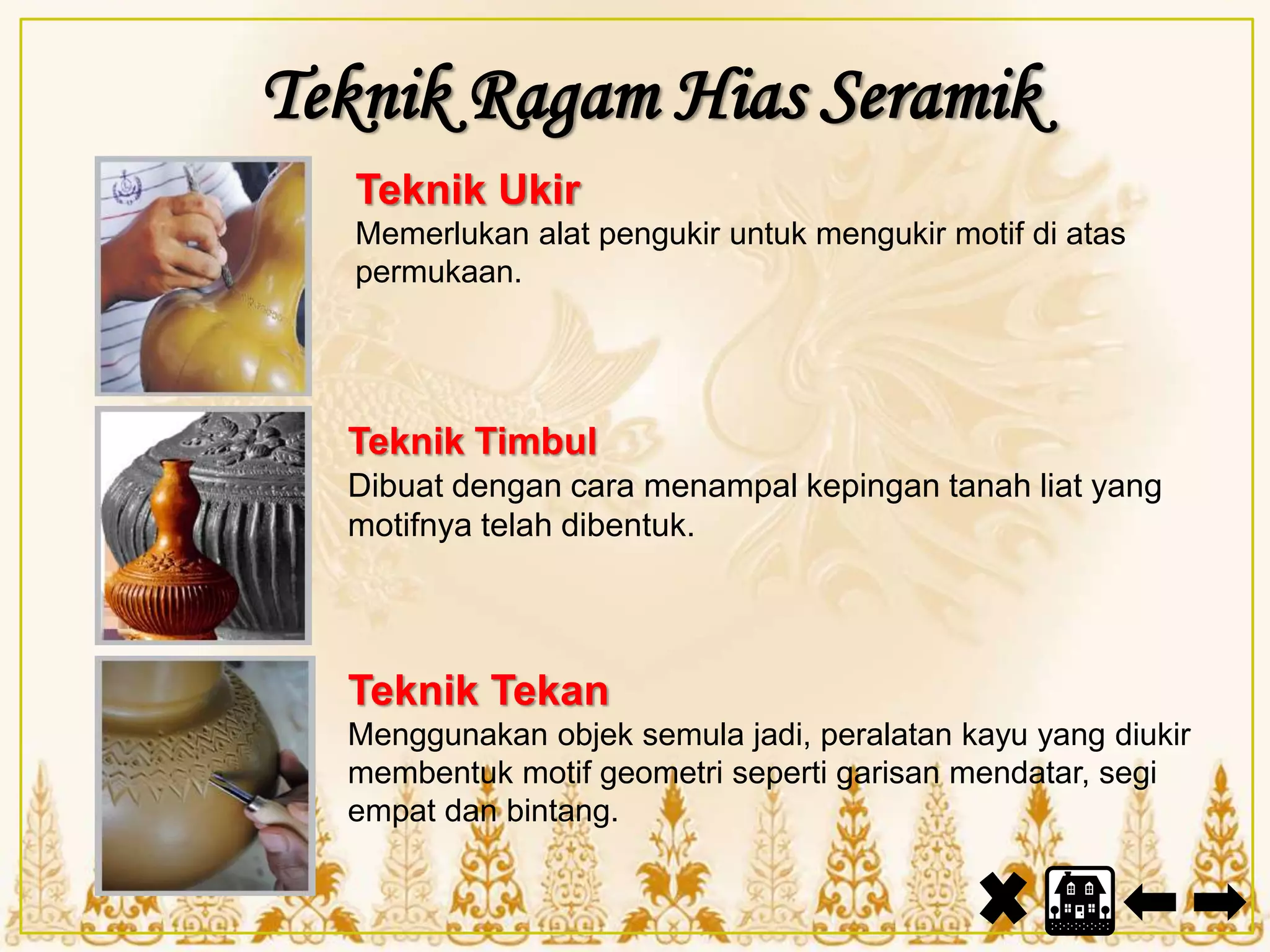 Seni Seramik Slide PPT | PPSX