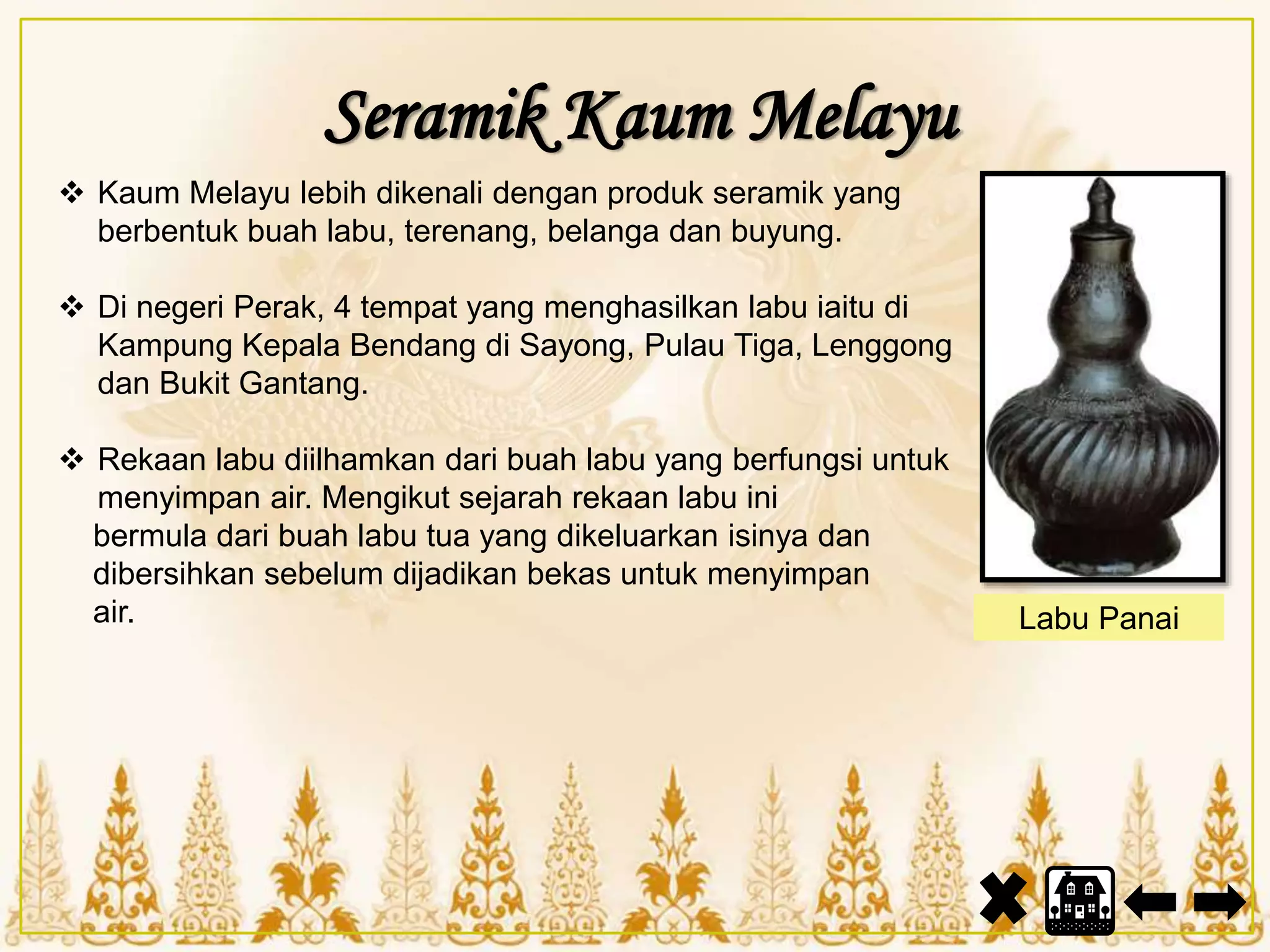 Seni Seramik Slide PPT | PPSX