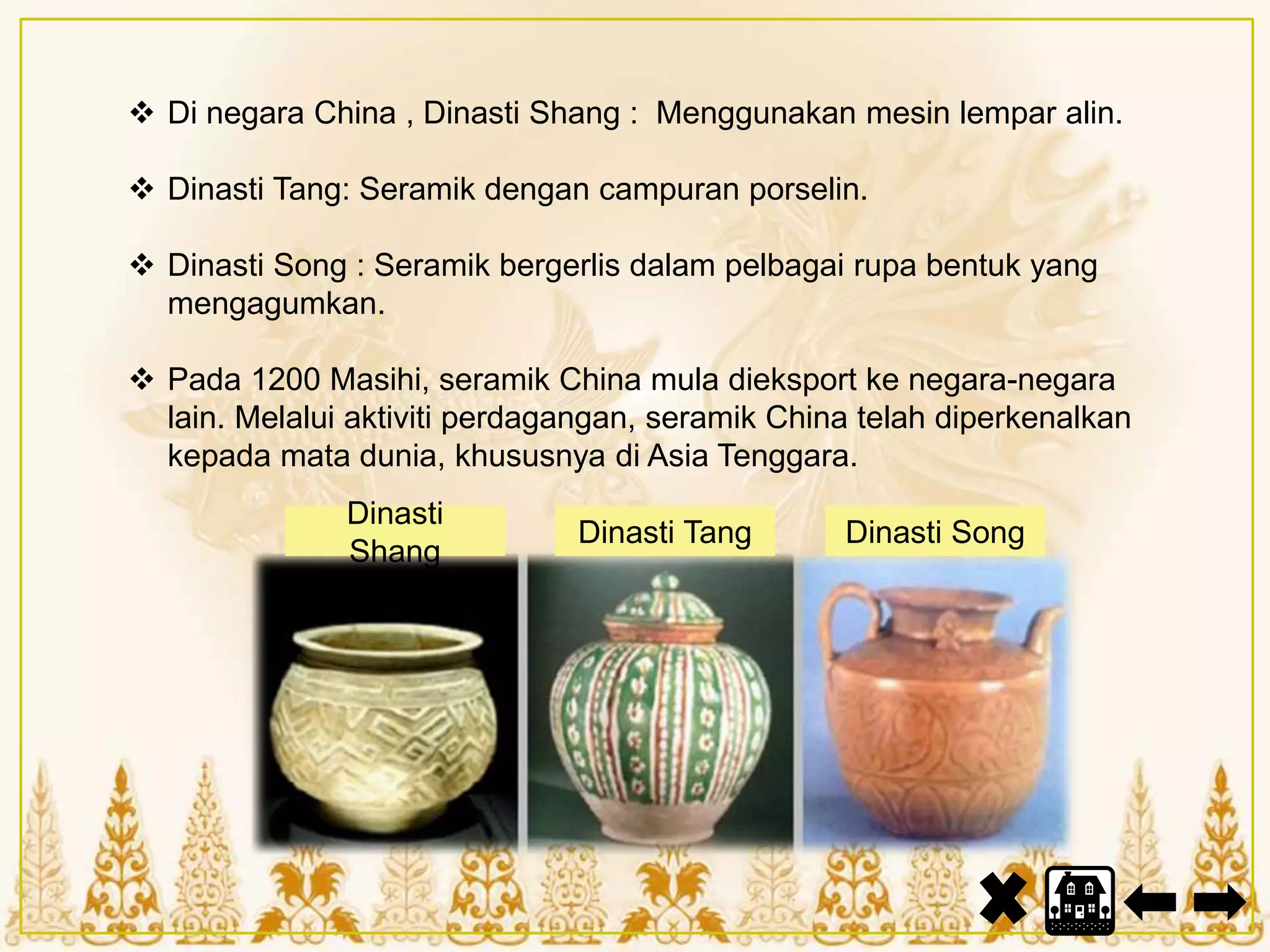 Seni Seramik Slide PPT | PPSX