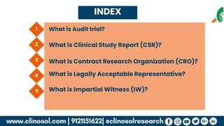 Clinical Research Interview Question Part 3 | PPTX