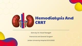 Hemodialysis And CRRT | PPT