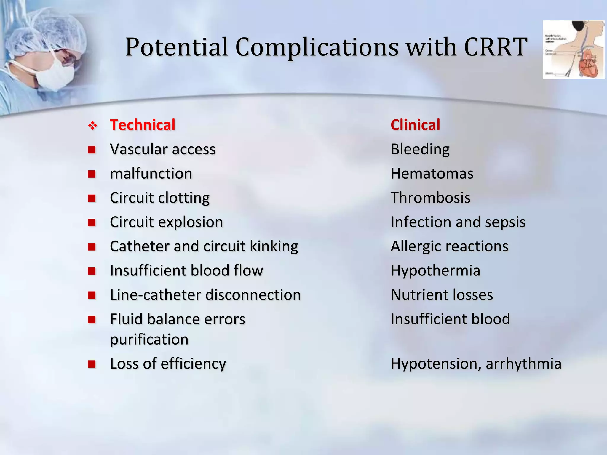 CRRT for ICU nurses | PPTX