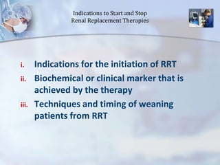 CRRT for ICU nurses | PPTX
