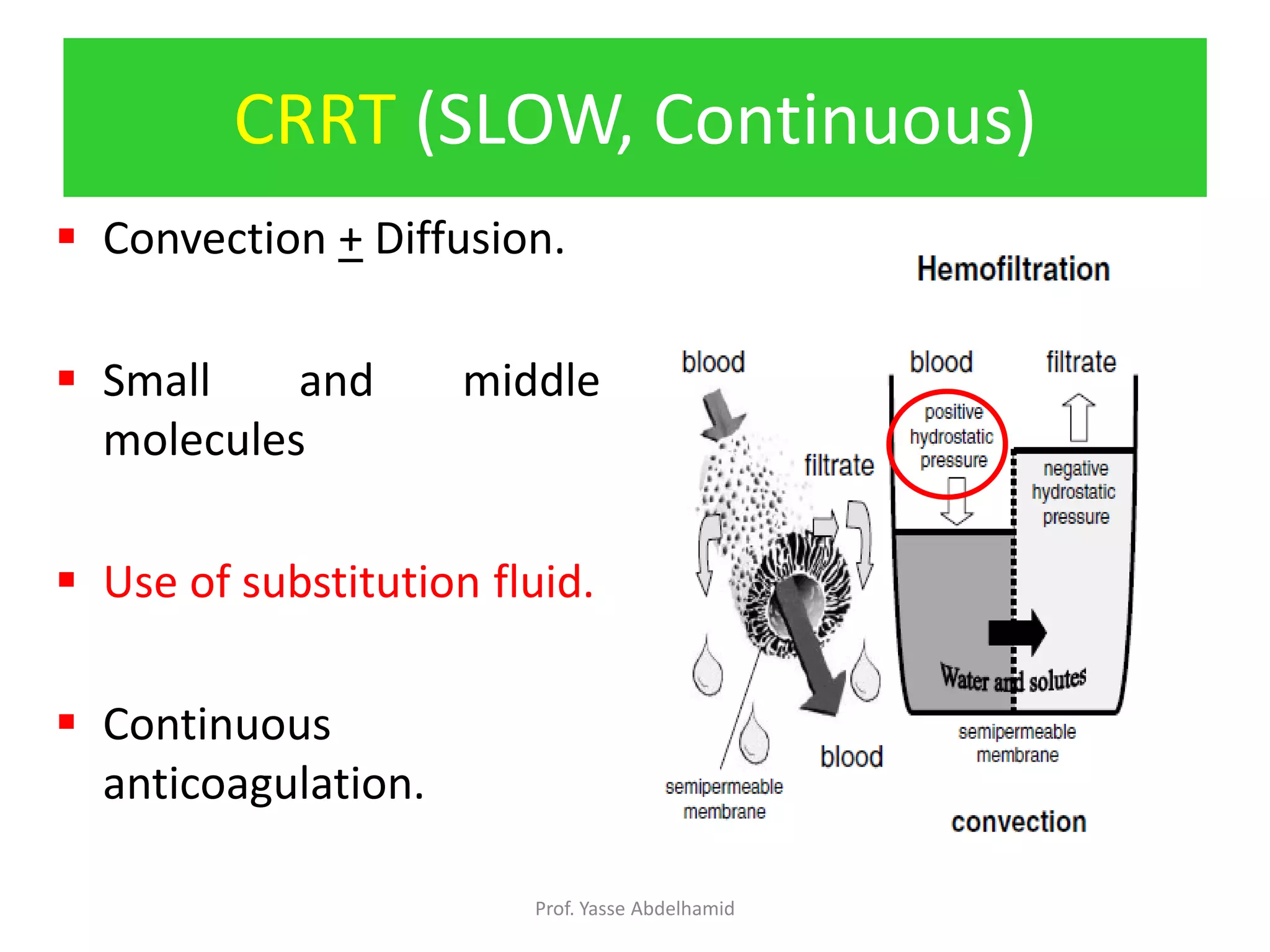 Crrt indications and modalities [autosaved] | PDF