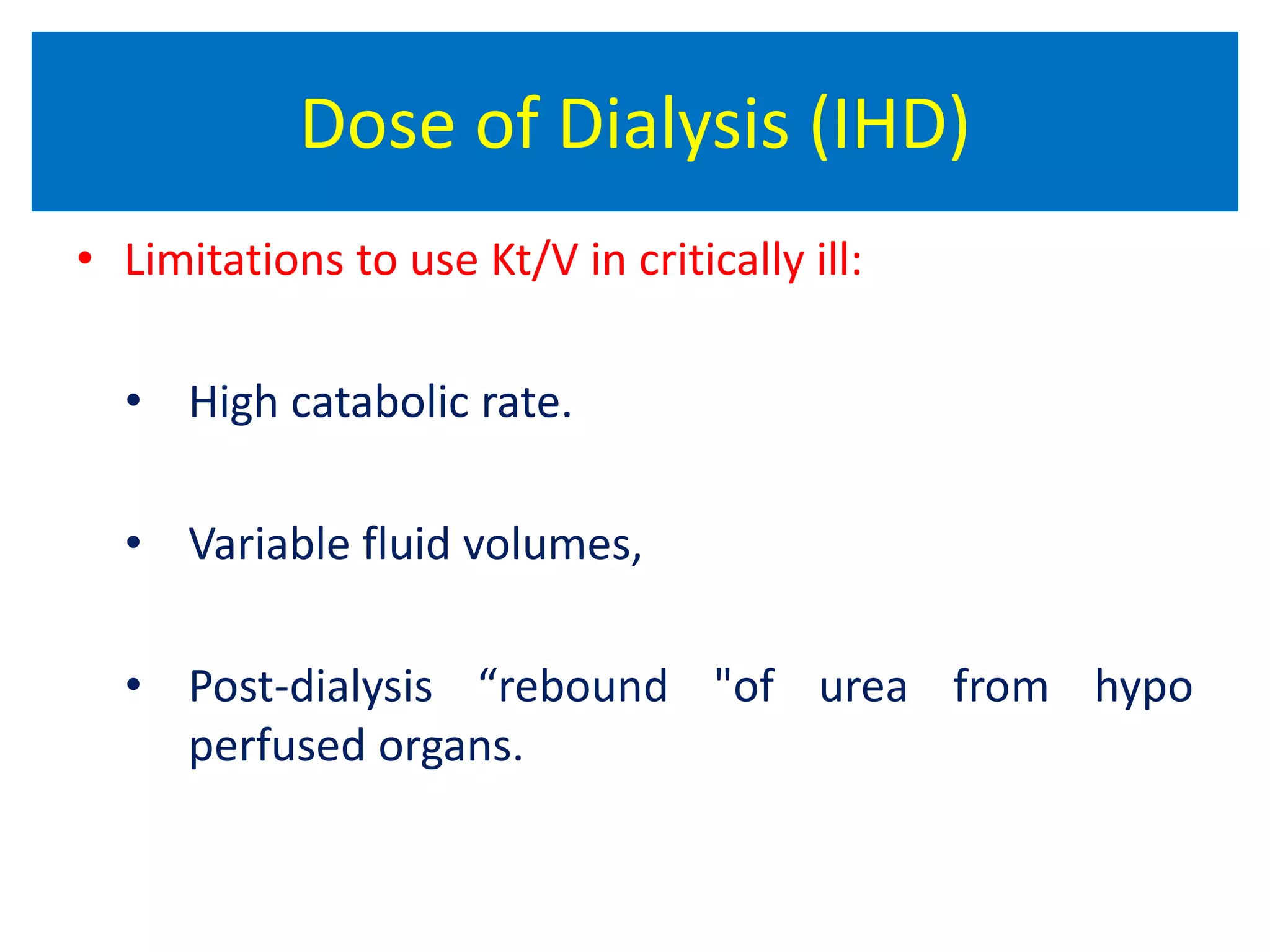 Crrt indications and modalities [autosaved] | PDF