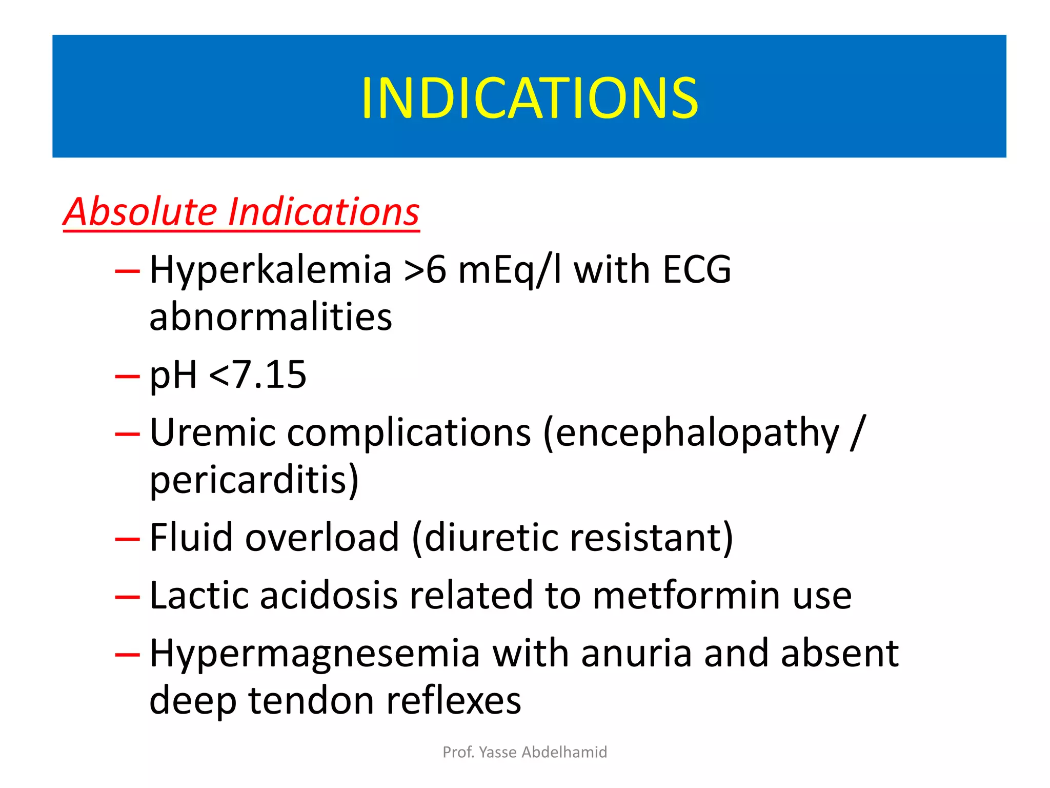 Crrt indications and modalities [autosaved] | PDF