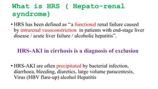 Continue Renal Replacement Therapy in liver parenchymal disease.pptx