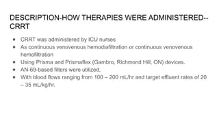 Comparision of CRRT VS SLEDs in ICU .pptx
