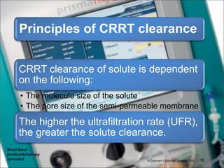 CRRT basic principal by Wael Nasri | PPTX
