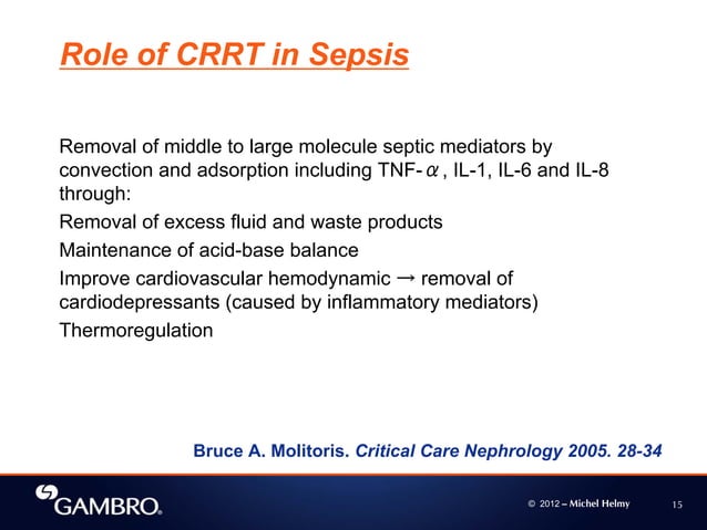 CRRT workshop (Therapy overview I) | PDF