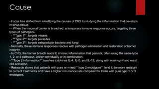 Management of Chronic rhinosinusitis in Nigeria | PPTX