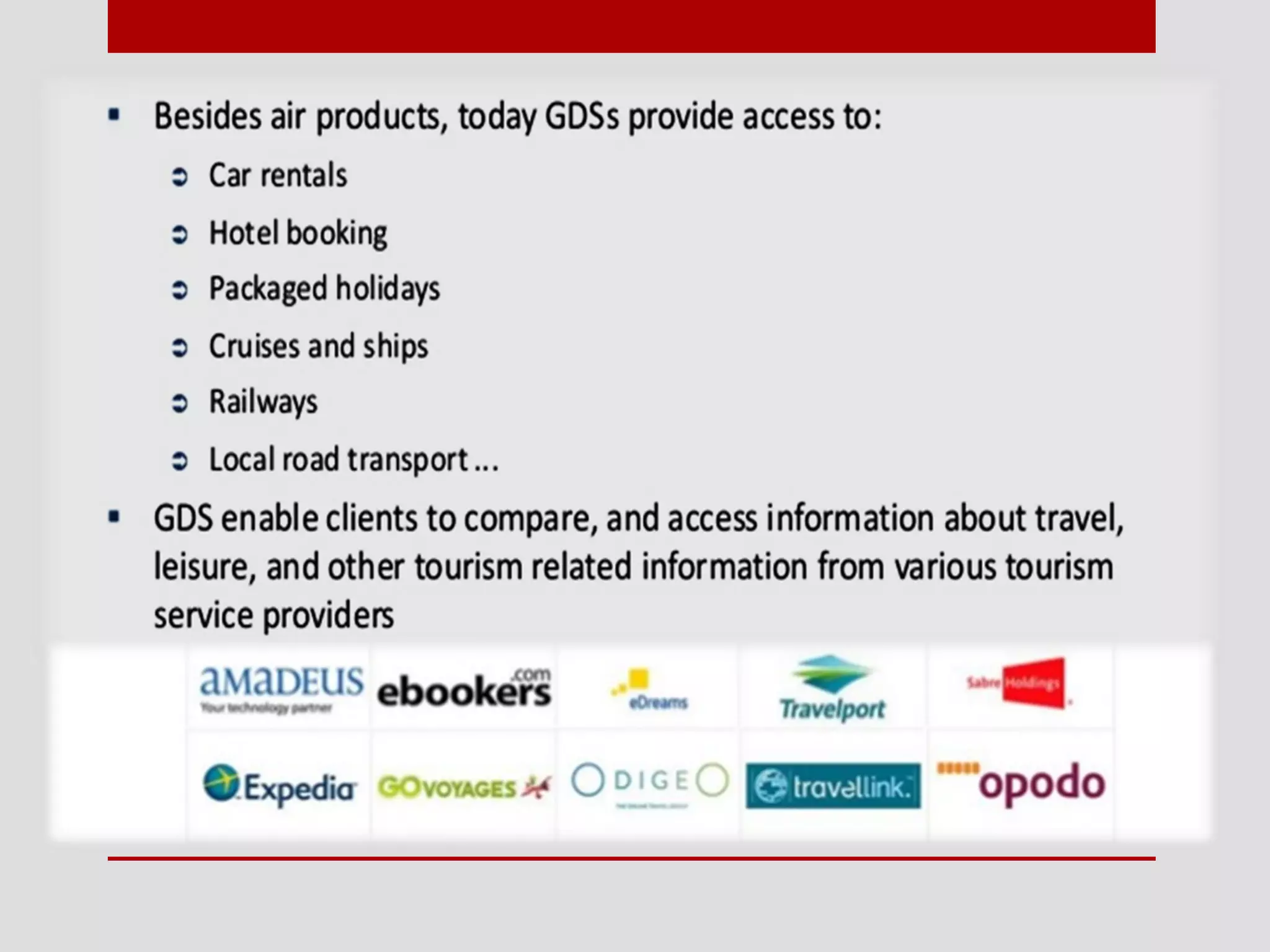 Computer Reservation System (CRS) & Global Distribution System (GDS) | PDF