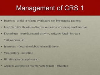 Cardiorenal Syndrome | PPTX