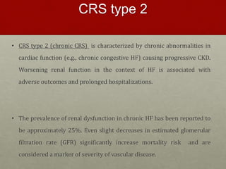 Cardiorenal Syndrome | PPTX