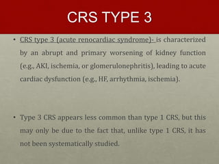 Cardiorenal Syndrome | PPTX
