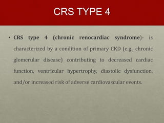Cardiorenal Syndrome | PPTX