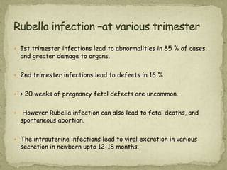 Congenital rubella syndrome | PPTX