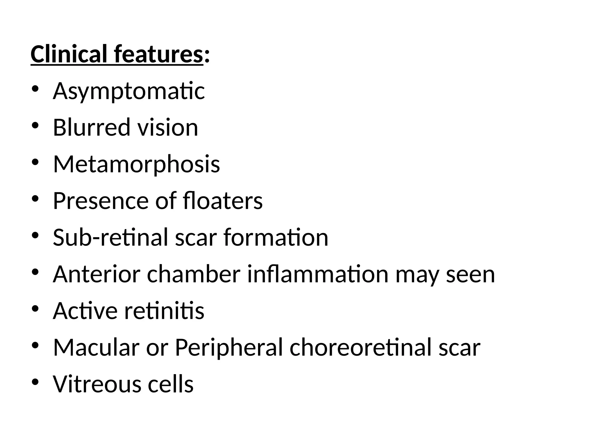 retinal scar case presentation by one of | PPTX