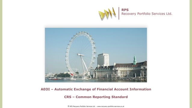 Common Reporting Standard (CRS) | PDF | Europe Travel | Travel Locations