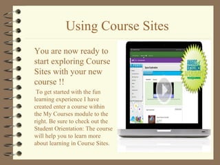 Course Sites - Course Management System Tutorial | PPT