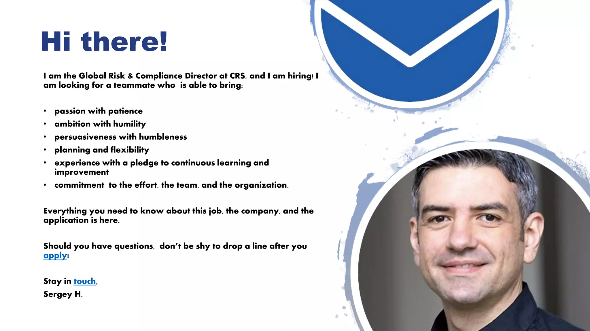 Job Description: Global Risk and Compliance Advisor (Contract Support ...