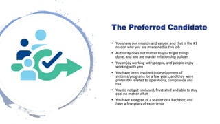 Job Description: Global Risk and Compliance Advisor (Contract Support ...