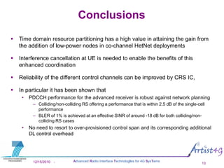Crs interference cancellation in systems with time domain resource partitioning | PPT