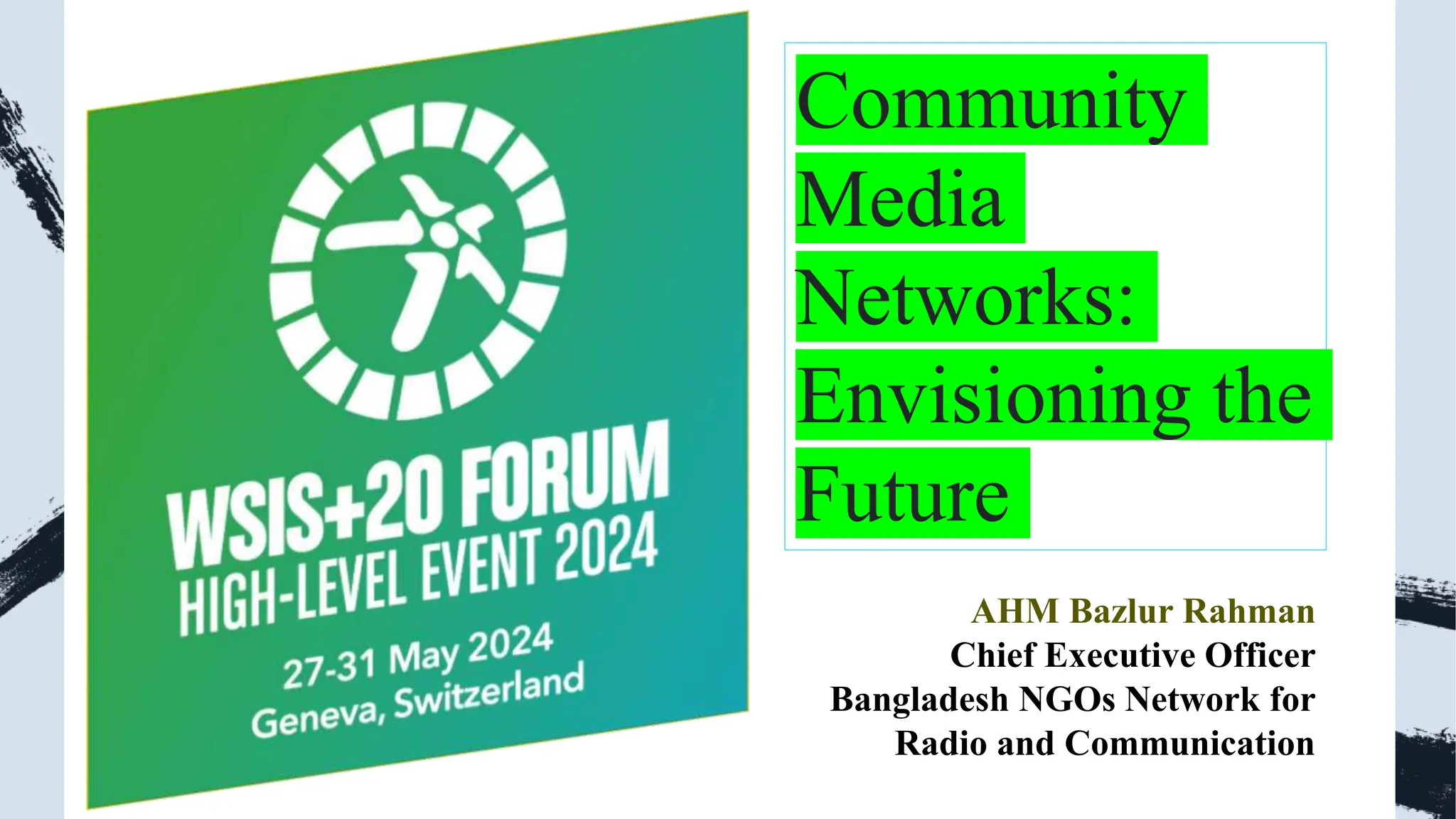 Digital Community Media: Community Media Networks: Envisioning the ...