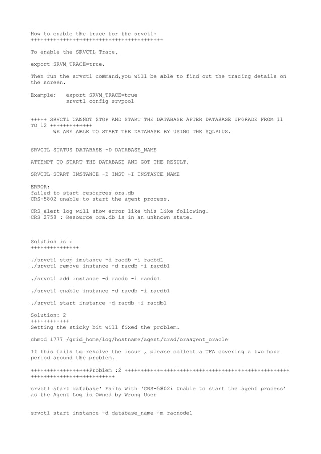 Crs issue commands | TXT