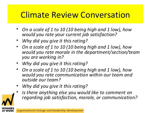 Performance Conversations