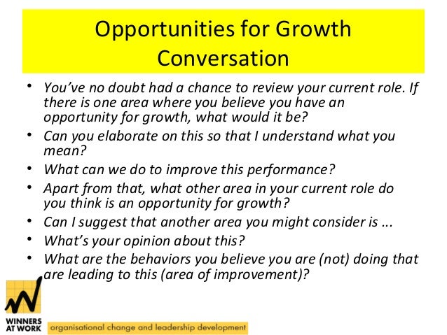 Performance Conversations