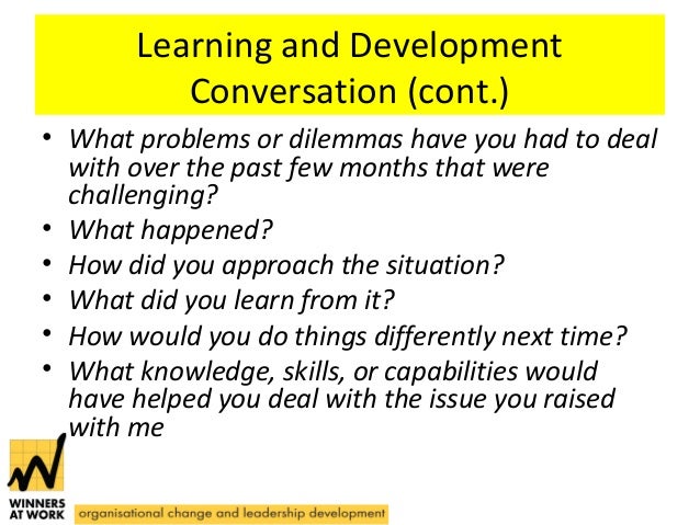 Performance Conversations