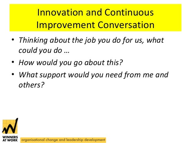 Performance Conversations