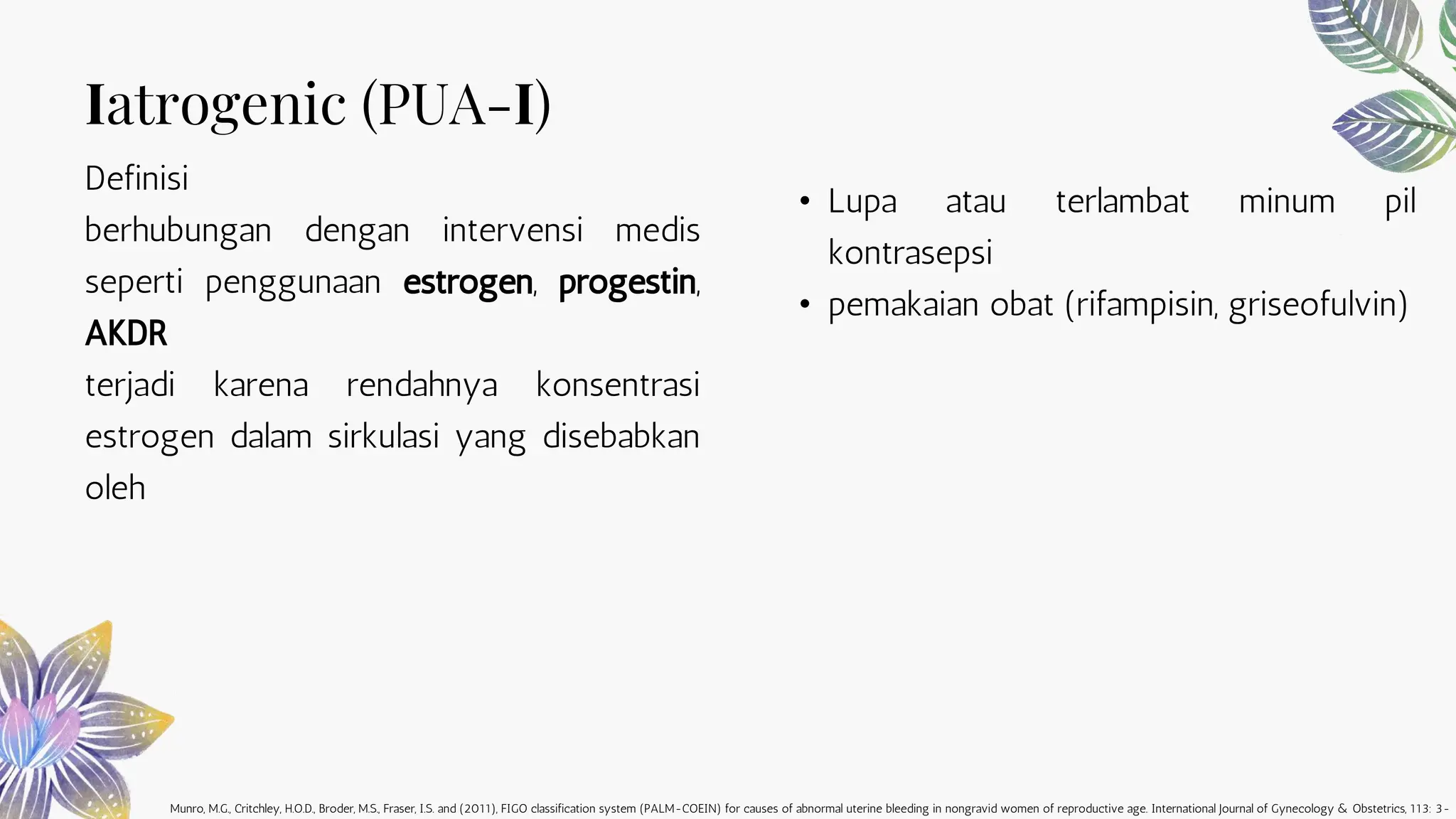 CRS OBG - AUB e.c Hiperplasia endometrium.pptx