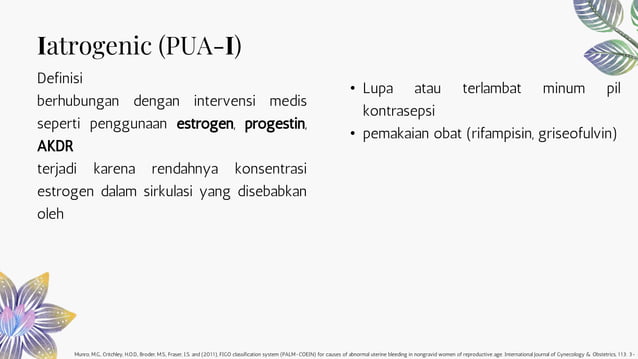CRS OBG - AUB e.c Hiperplasia endometrium.pptx