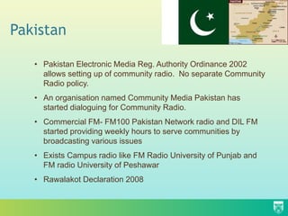 Community Radio across South Asia: Understanding its Potential in ...