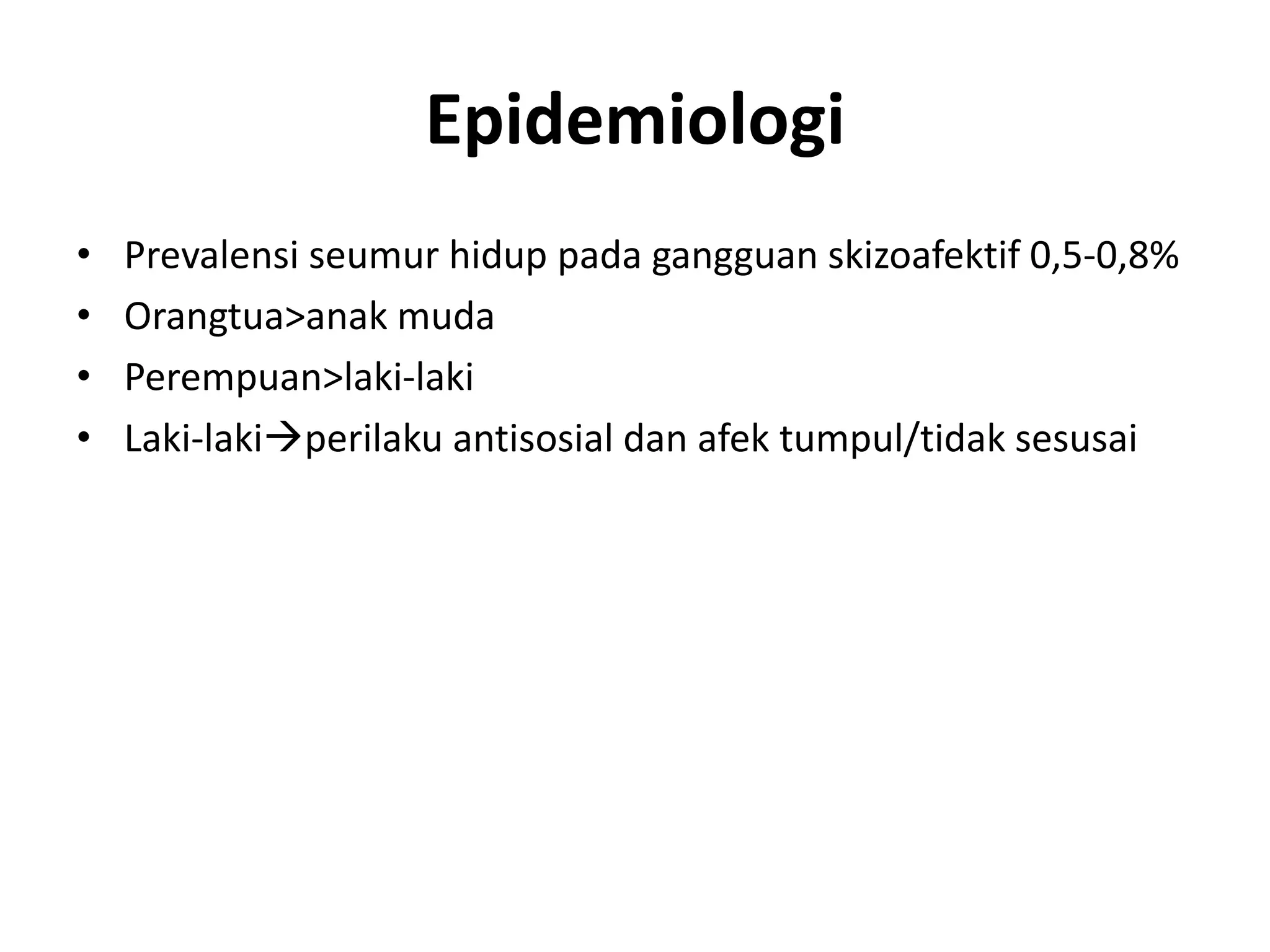Crs skizoafektif tipe depresi | PPTX