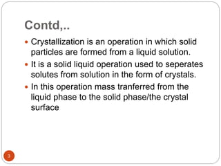 Crstallization | PPTX