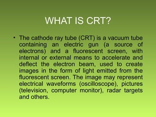 Crt | PPT