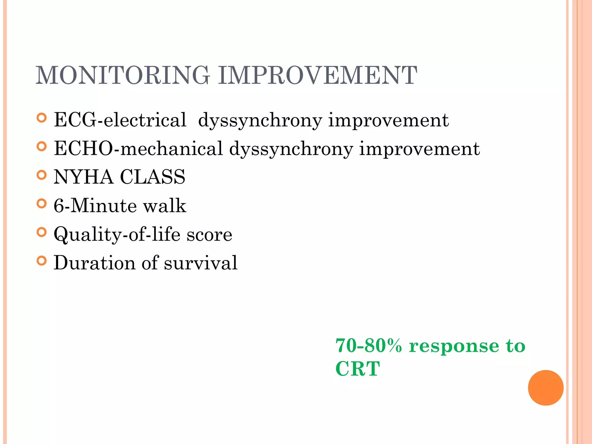 Cardiac Resynchronization Therapy Ppt