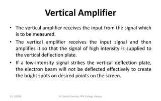 cathode ray oscilloscope and its applications | PDF