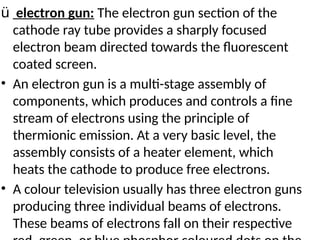 Introduction to Cathod Ray Tube Television .pptx